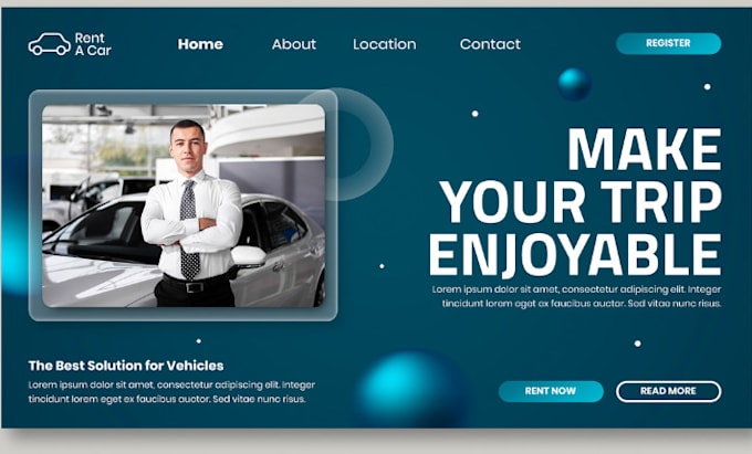 Design, redesign wordpress website using oxygen builder by Luthor_x ...