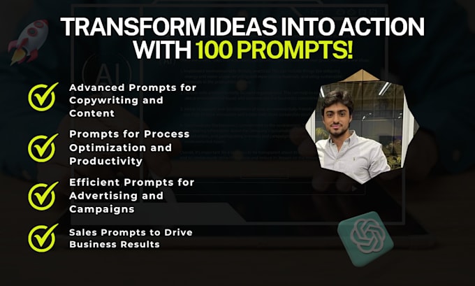 Create 100 creative prompts for writing ads and personalized ...