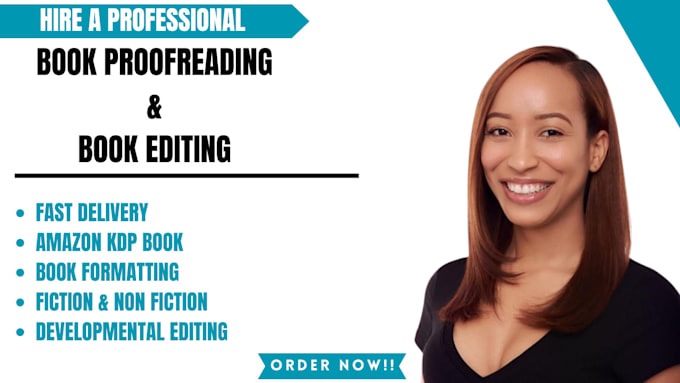 Proofread and edit, format fiction novel, developmental book editor ...