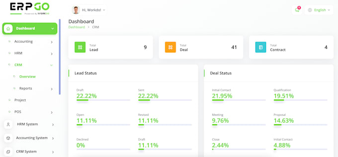 Do software development, lms, fsm, wms, ai web app, crm pos, saas, erp ...