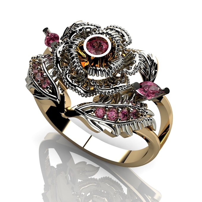Create 3d jewelry design and realistic jewelry render by ...