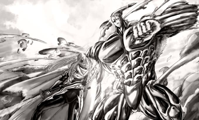 Draw anime manga comic art, storyboard manga pages, comic strip manga ...