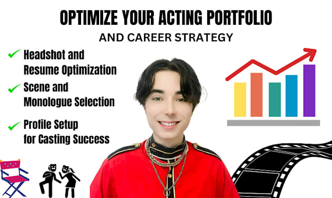 Review and optimize your acting portfolio and career strategy by ...