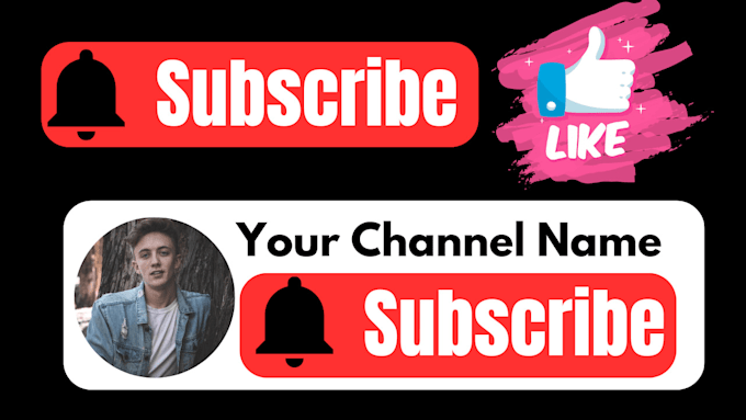 Create awesome youtube subscribe animation by Nimuthudheemant | Fiverr