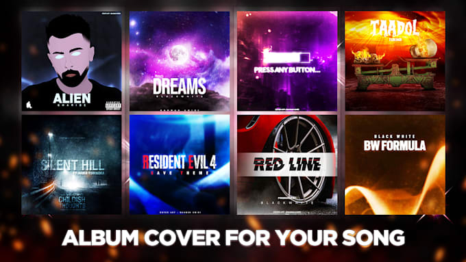 Create album cover for your song by Bahmanamiri | Fiverr