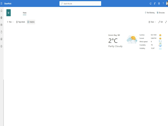 Develop react spfx weather forecast webpart by Hiren_thesiya | Fiverr