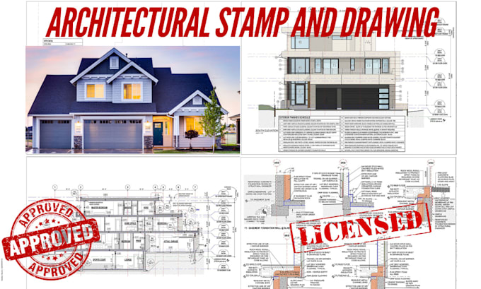 Do architectural stamp, pe stamp, mep stamp, architectural stamp for ...