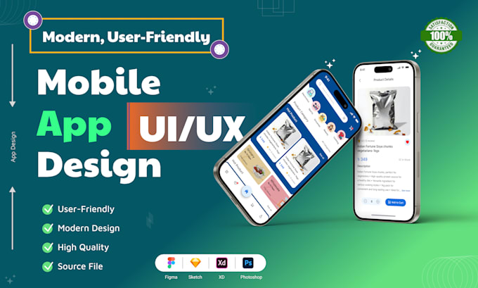 Design modern, user friendly mobile app ui ux by Sofikul_khan | Fiverr