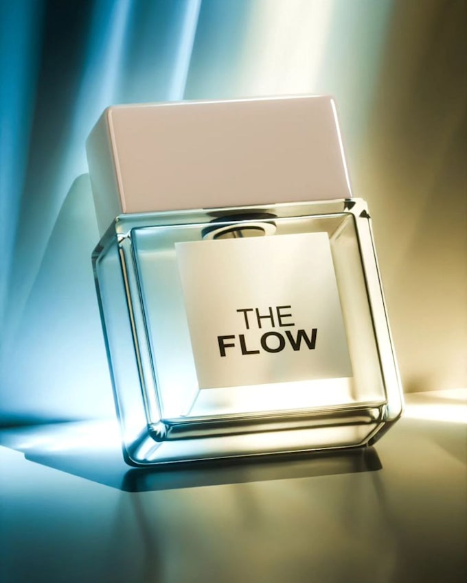 Model 3d perfume bottle, 3d bottle, 3d product design with standard ...