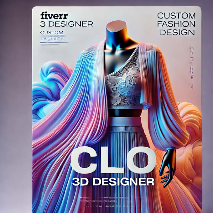 Do clo designing for virtual fashion and apparel by Chanpro3d | Fiverr