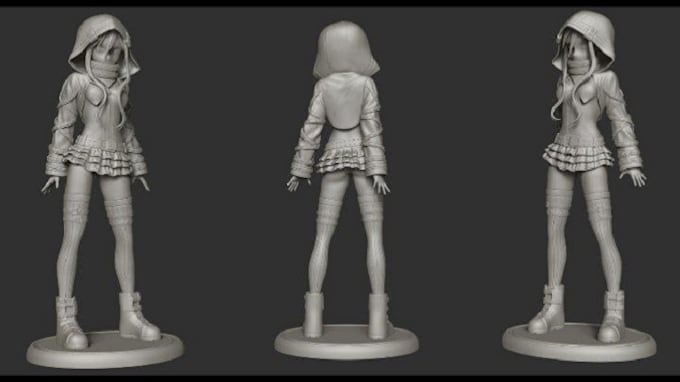 Sculpt bobblehead and 3d print custom action figures anime or game ...