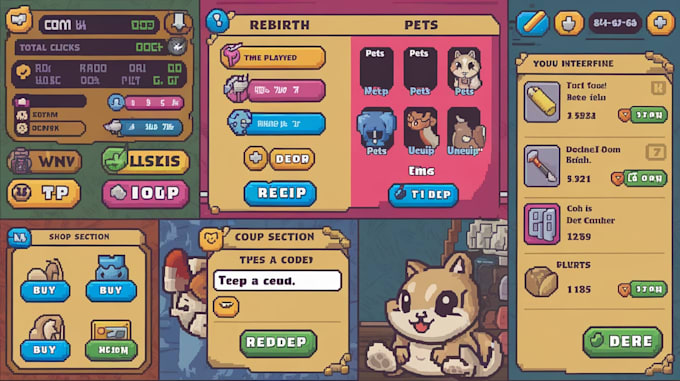 Create professional roblox ui, gui for you by Butleerr | Fiverr