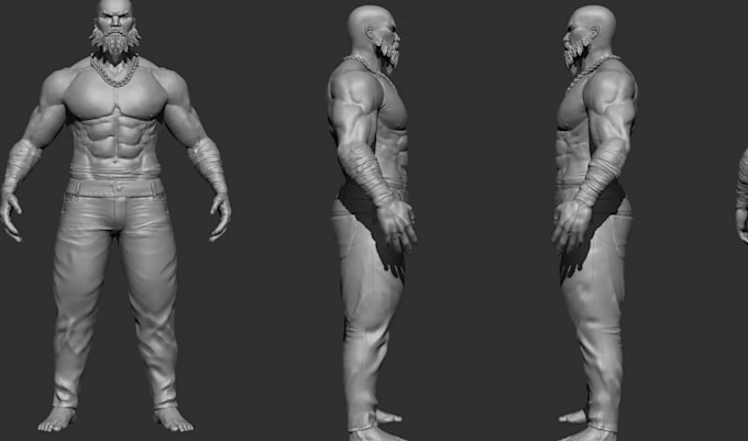 Form up 3d realistic model,stl file for 3d printing, action figure,toy ...