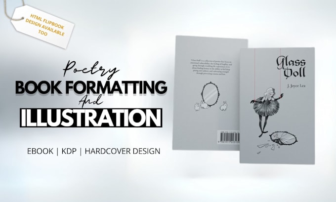Do poetry book formatting, poetry book illustration, poetry book cover ...