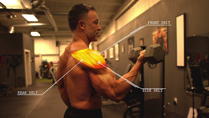 Do muscle motion graphics for live workout footage youtube by Kiran_456 ...