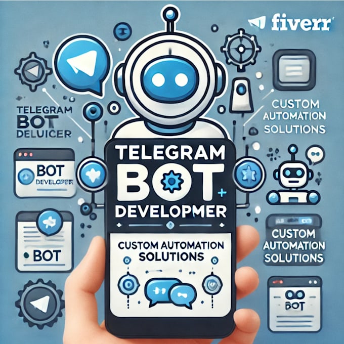 Create custom telegram bots using python and aiogram by M_narzullo | Fiverr