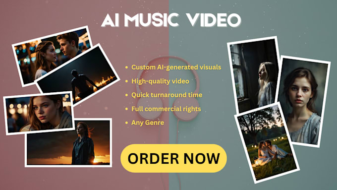 Generate unique ai music video with music in any genres by Silubeheraai ...