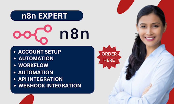 Build custom n8n workflow n8n automation n8n integration setup n8n workflow crm by Smartcrm559 ...