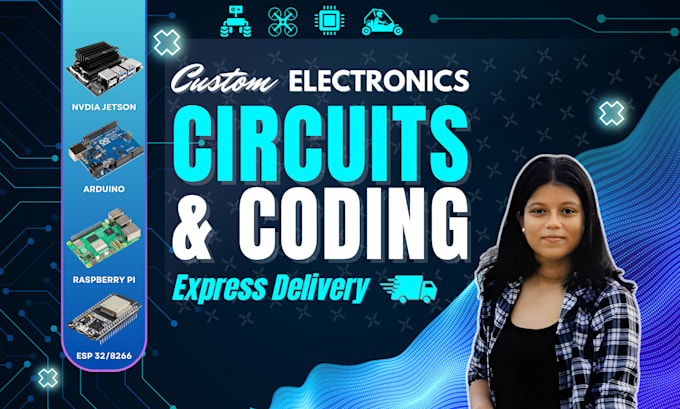 Design And Code Arduino Raspberry Pi Esp32 Projects With Circuits By
