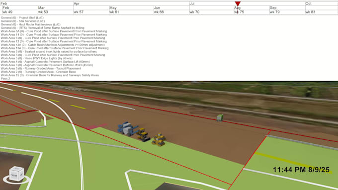 Create a 4d simulation using synchro pro by Estebangonza535 | Fiverr