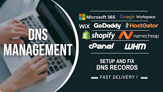 Set up or fix dns records, cname, mx, txt, dkim, spf, dmarc, gsuite , m365 by Nafraj121 | Fiverr