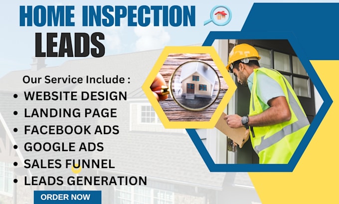 Do home inspection lead social media marketing meta ads appliance ...