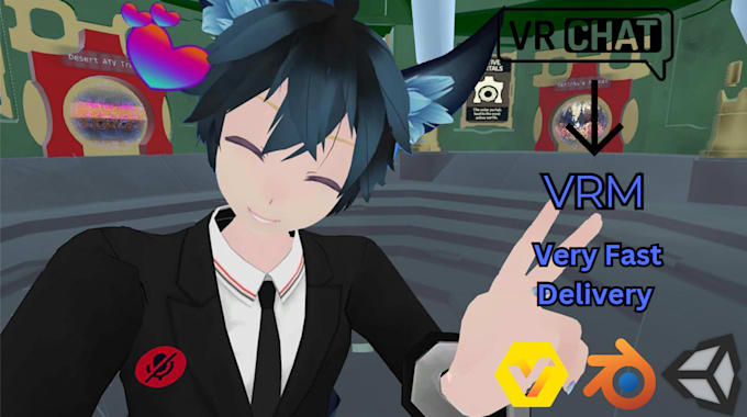Convert your vrchat avatar to vtuber model by Ari14736 | Fiverr