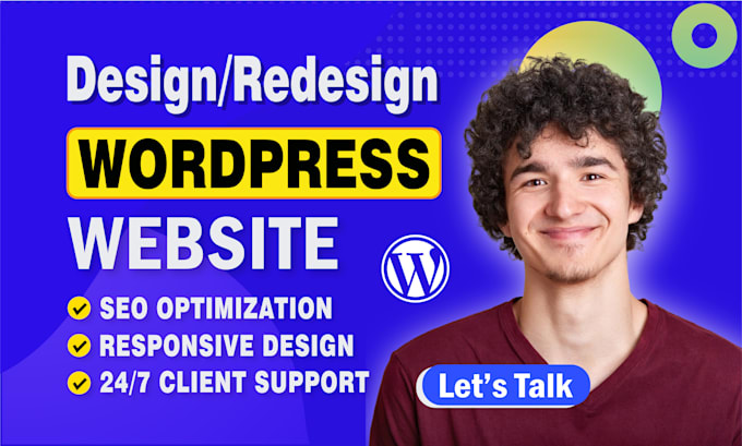 Design, redesign or clone responsive wordpress website by Wp_shimanto ...