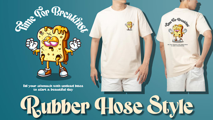 Draw cute rubber hose caracter with my style by Aldisign | Fiverr