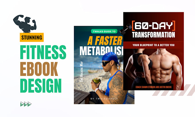 Professional fitness ebook design for trainers and coaches by Edesiign ...