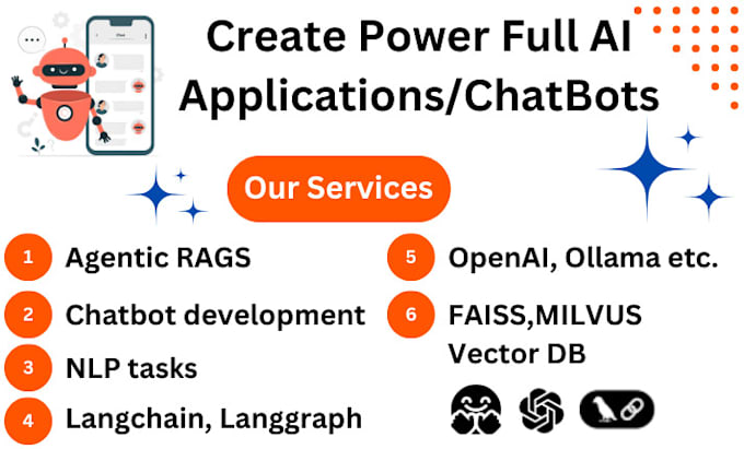 Develop custom business chatbots using gpt,llama 3,langchain