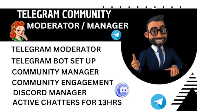 Do telegram rose bot crypto promotion discord manager and moderator by ...