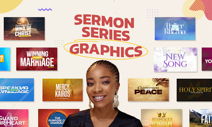 Design a modern sermon series graphic for your church by Boluthecreator ...