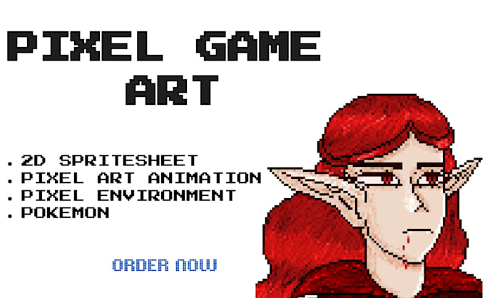 Do pixel game art, 2d spritesheet pixel game animation, pixel art ...