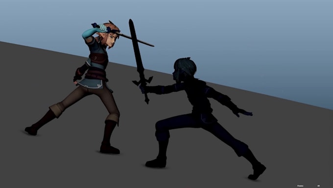 Create 3d game character 3d game model 3d game assets 3d animation for ...