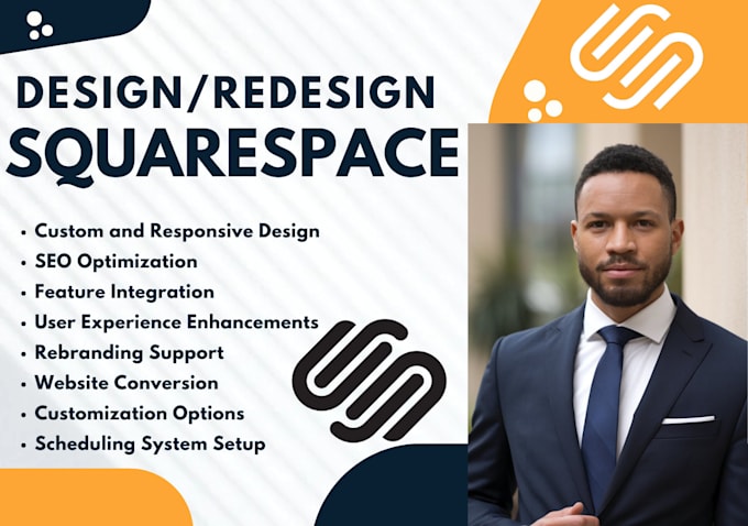 Design squarespace website revamp squarespace redesign squarespace booking setup by Jamie_web1 ...