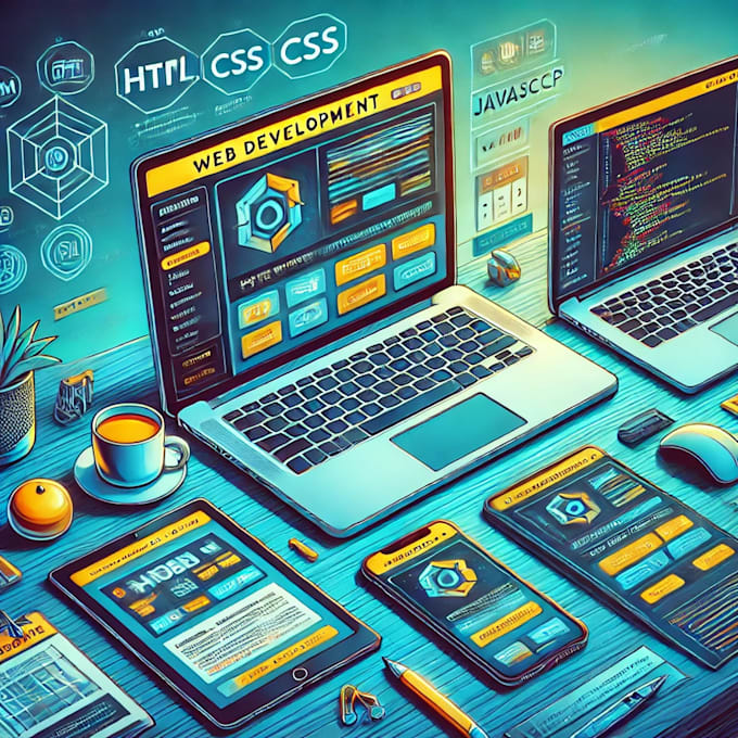 Create A Responsive Websites Using Html Css Javascript By Alex