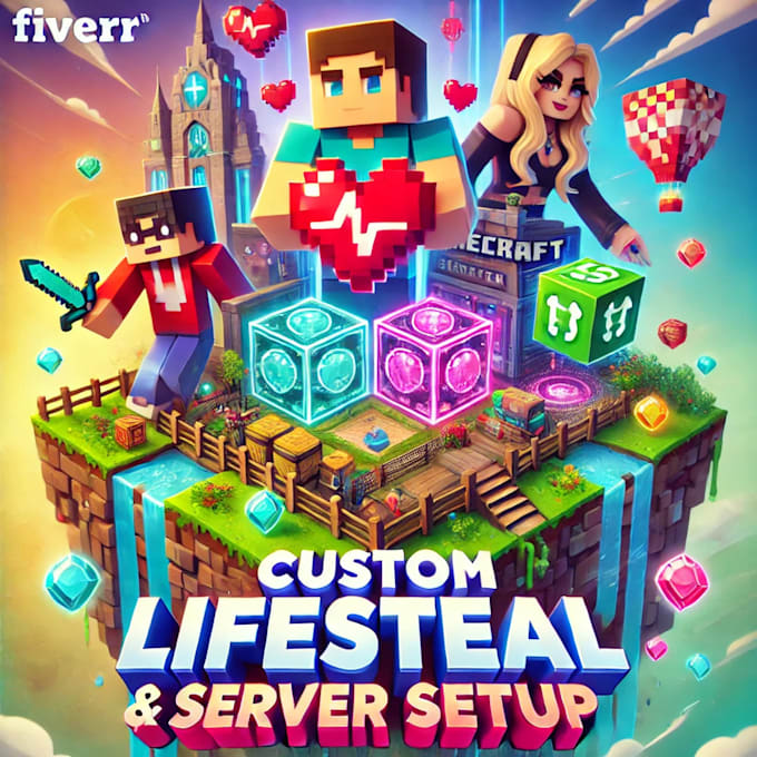 Create a professional lifesteal minecraft server by Tech_gupta | Fiverr