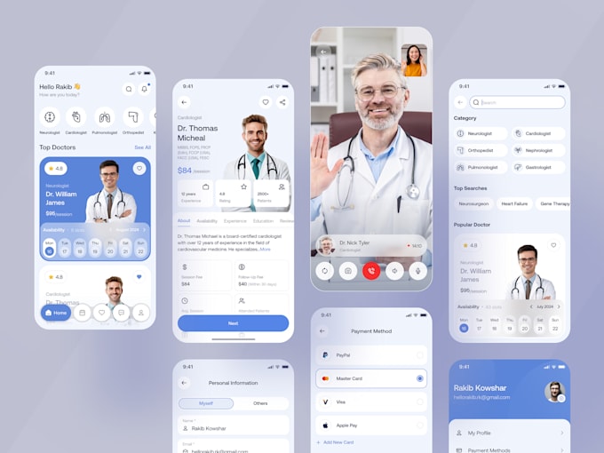 Develop health information management app, emr app, phm app,ehr, health app