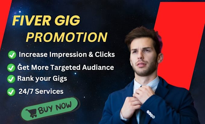 Promote your fiverr gig with targeted ads by Sonumalik4 | Fiverr