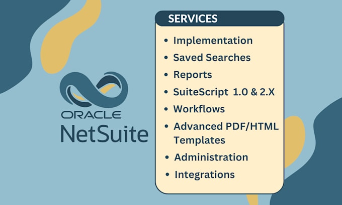 Do netsuite pdfs, workflows, customizations, suitescripts, reports by ...