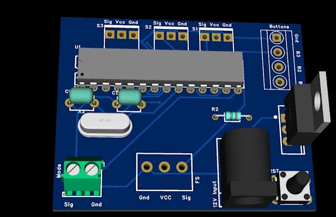 Design the pcb in easyeda by Arduino_yard1 | Fiverr