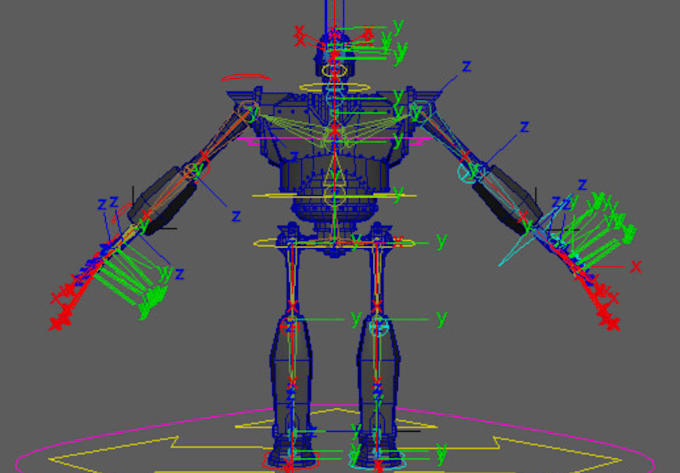 Do custom rigging services for realistic cartoon and stylized 3d model ...