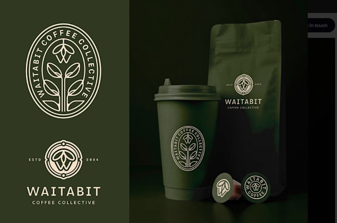Design coffee logo, cafe design, and custom coffee by Pix_designer | Fiverr