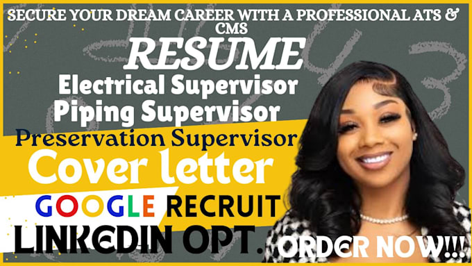 Craft professional electrical supervisor, piping and preservation ...