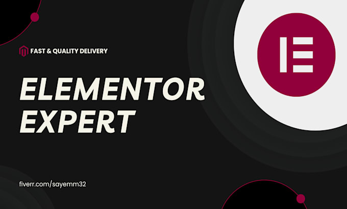 Create elementor website and fix errors by Sayemm32 | Fiverr
