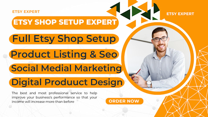 Setup etsy digital product shop, etsy digital products, stan product listing by Lekman_studio ...