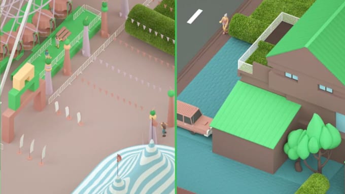 Create 3d explainer video 3d isometric animation video 3d product ...