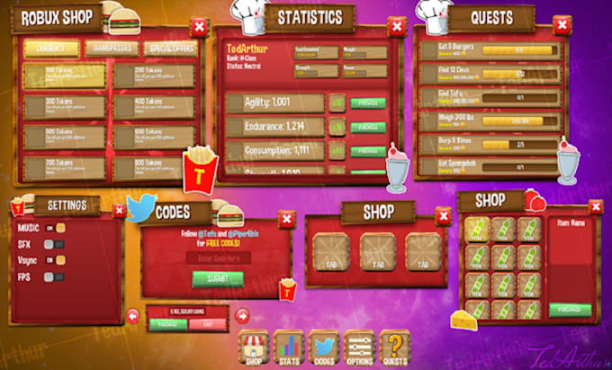 Développer un jeu roblox rbolox ui roblox ugc roblox pfp map