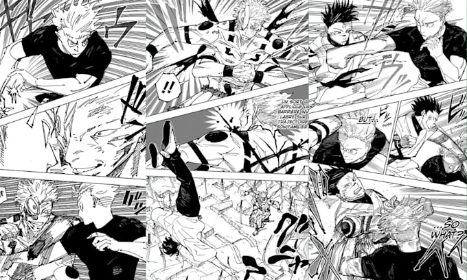 Draw custom anime manga panel storyboard manga page comic strip comic ...